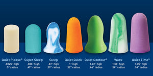 Different types of ear plugs for any occasion
