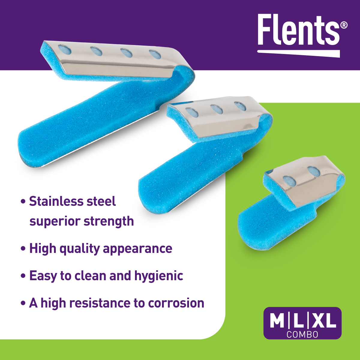 Flents® Two Sided Finger Splint (Assorted Sizes)