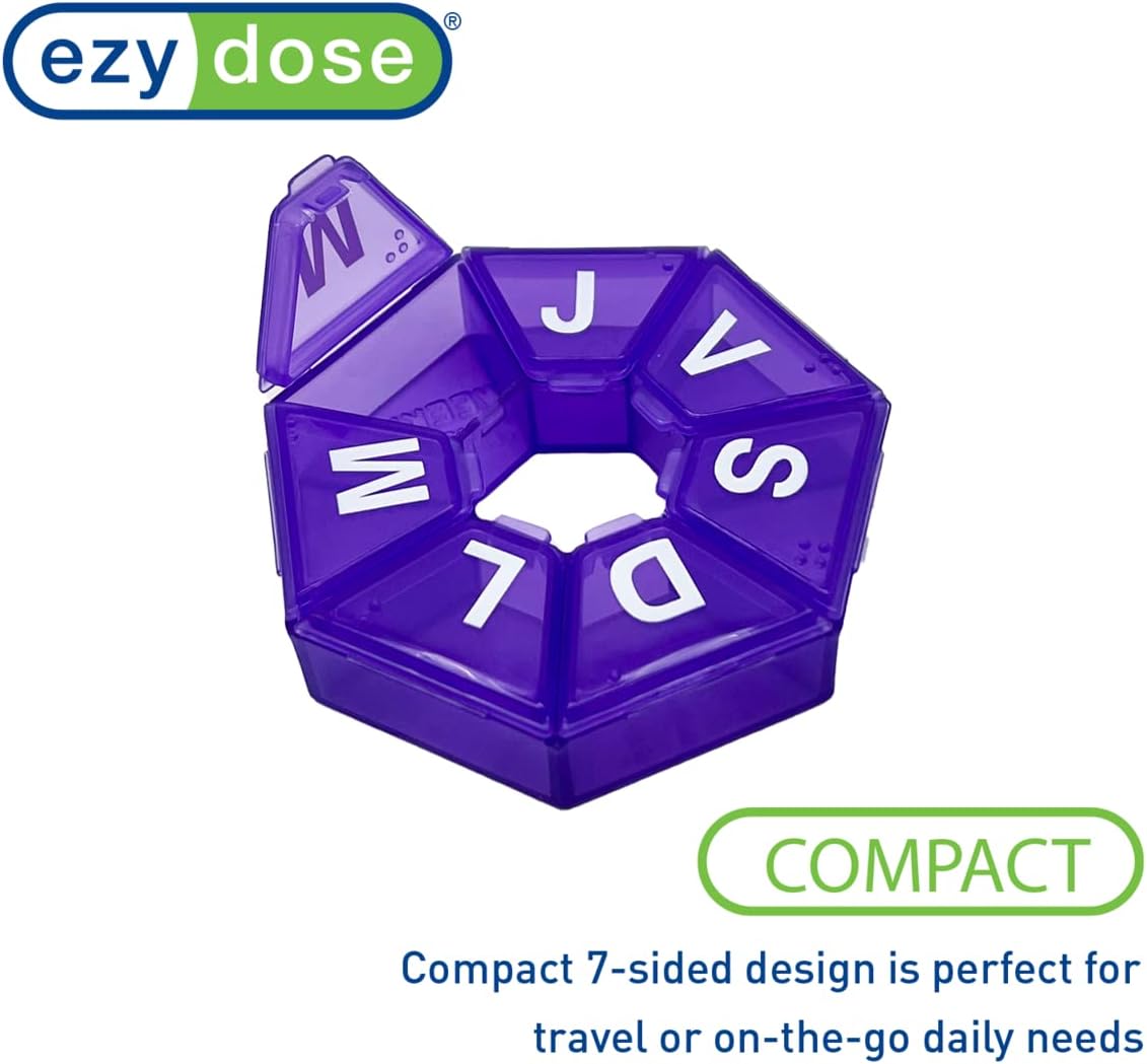 Ezy Dose® Weekly and Portable Spanish Pill Planner